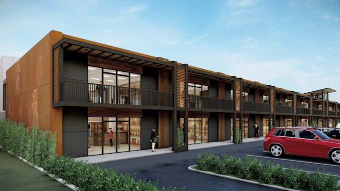 Provide hq realistic exterior 3d rendering by Shairaorogo | Fiverr