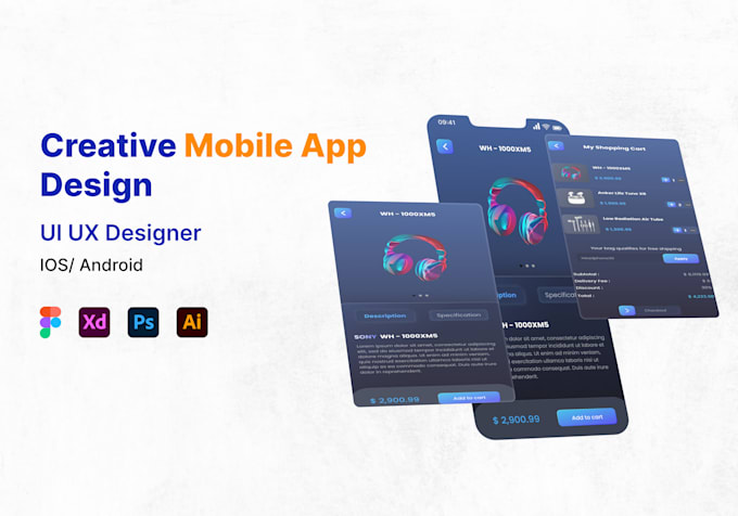 Do Mobile Ui Ux Design Or App Ui Ux Design By Maidakhawaja Fiverr