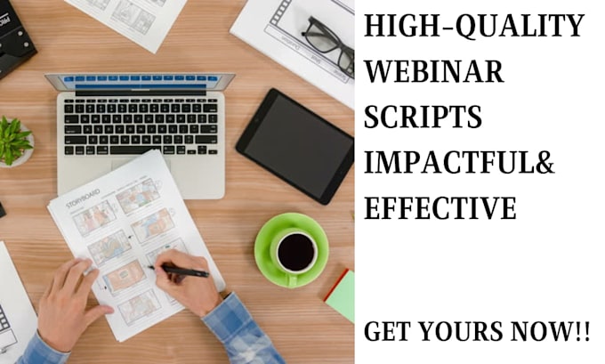 Craft a compelling and high converting webinar script by Abdellah_tiaki2 | Fiverr