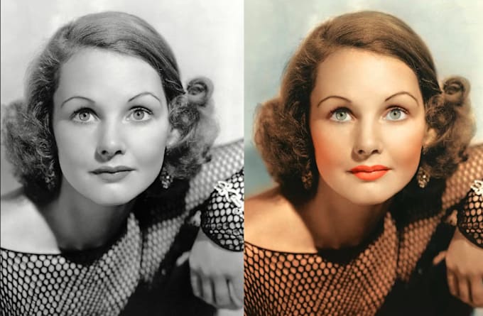 Old photo restoration, colorize and repair fast delivery by Cabouu | Fiverr