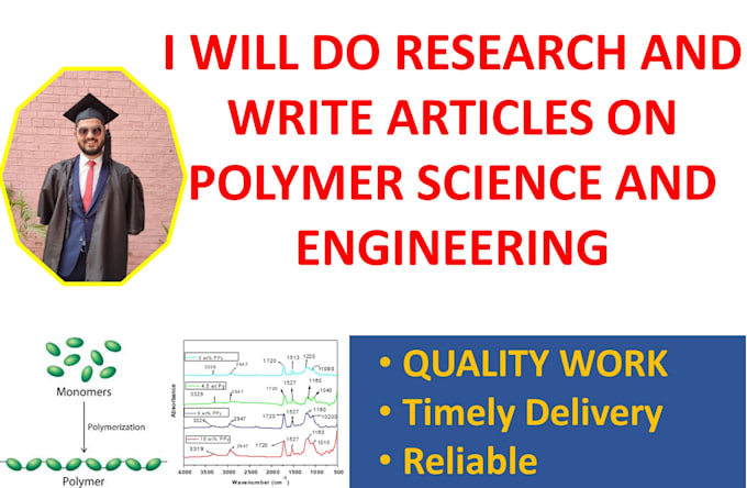 Do through research and write articles on polymer science by Mian ...