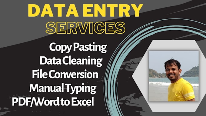 Do data entry, excel data cleaning, copy paste, pdf to excel by Chandan_101 | Fiverr