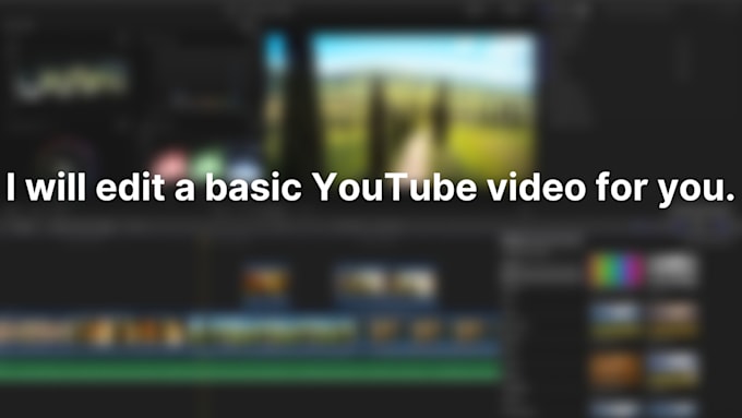 Edit a intermediate youtube video for you by Rushil_v77 | Fiverr