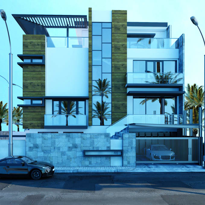 Create realistic 3d exterior render by Med_dhm | Fiverr