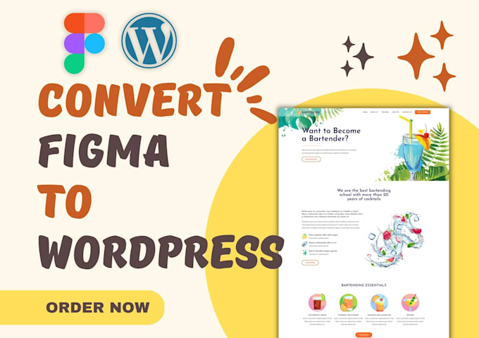 Convert figma to wordpress website by Site_ex | Fiverr