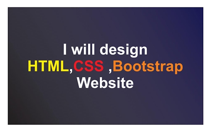 Convert figma design to html, css and bootstrap by Ali_abbas0123 | Fiverr