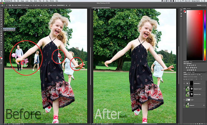 Do every photoshop job, realistic remove object 24 hours by ...