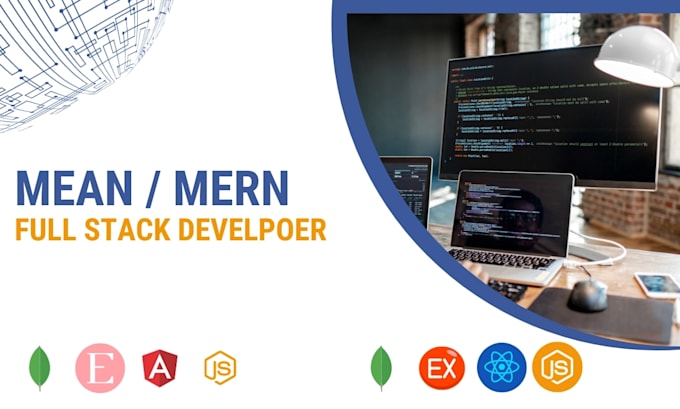 Be your mean mern full stack web developer by Techrovista | Fiverr