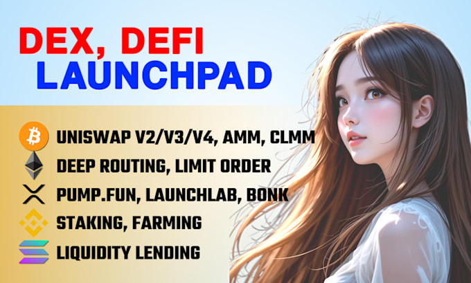 Fork dex defi web3 dapp platform like gmx pancake swap raydium rubic gmgn by Borisnadrlja387 ...