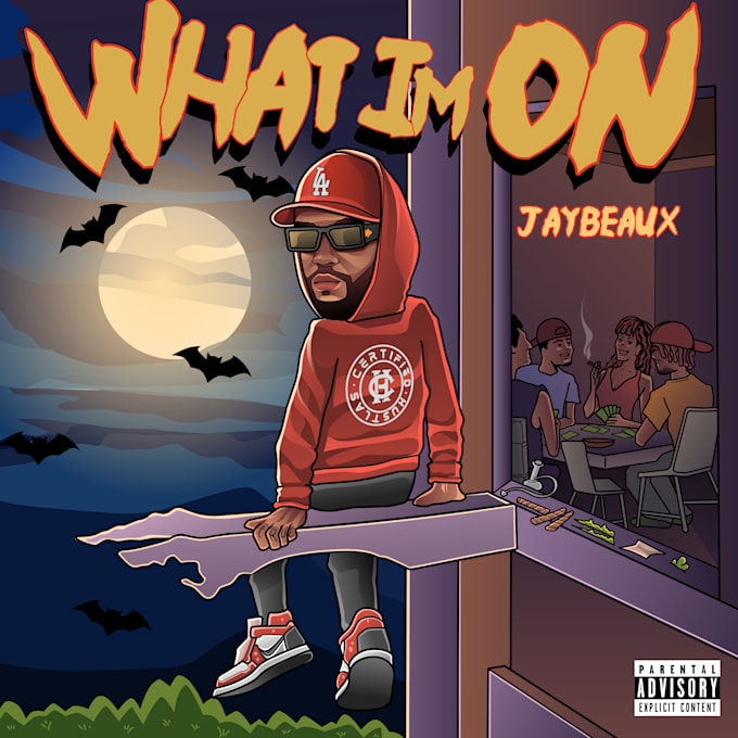 Animate and loop your artwork, music album cover and 2d character by ...