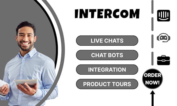 Setup intercom live chat bot integration, intercom manychat chatbots by ...