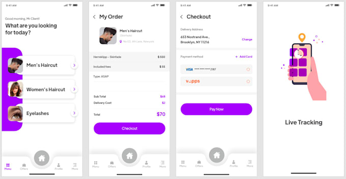 Design your mobile app, web app, with first class design by Robertdesigns20 | Fiverr