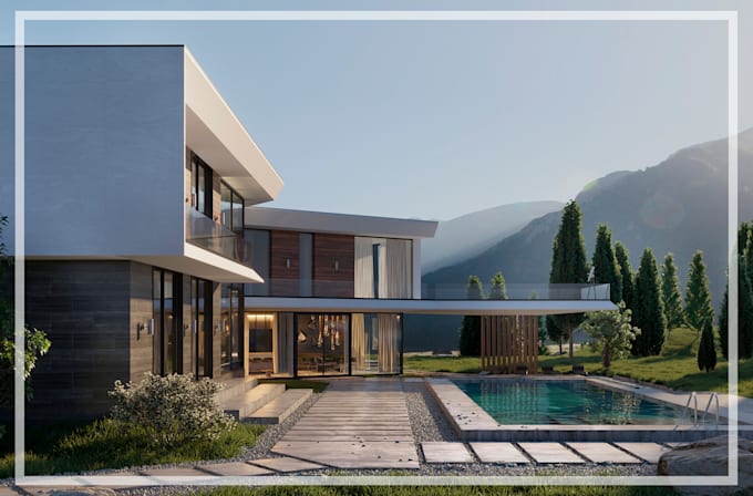 Photorealistic render or animation your architectural project by Desing ...