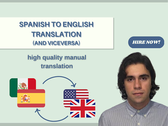 Translate from spanish to english or english to spanish by ...