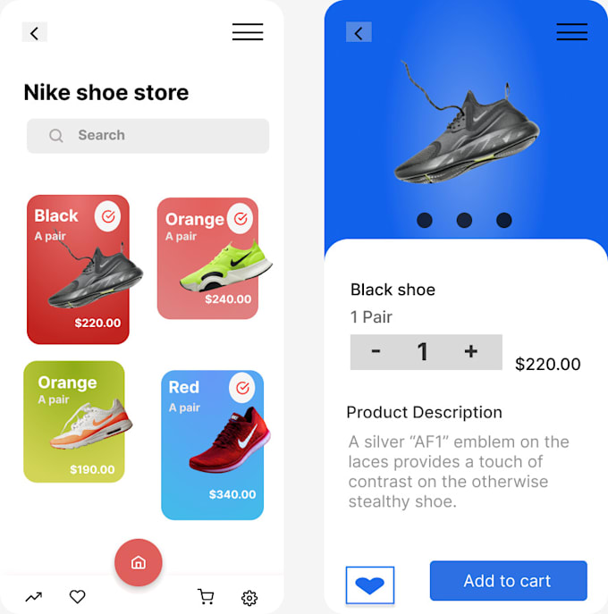 Create An Attractive Ui Design By Hash D Fiverr