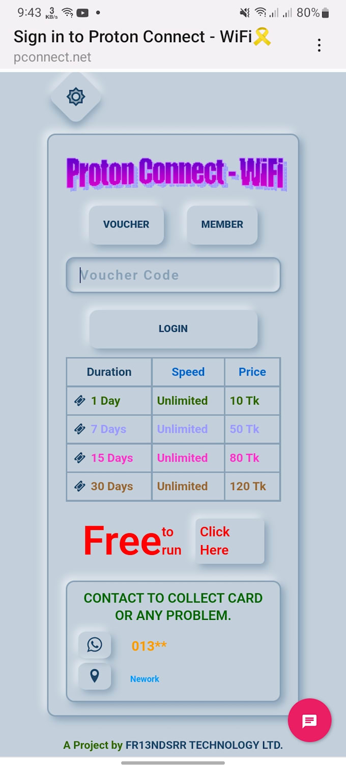 Do responsive mikrotik hotspot premium login page design by ...