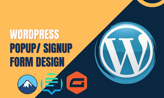 Create popup, sign up, form using elementor or contact , gravity form by Mdmasud794 | Fiverr