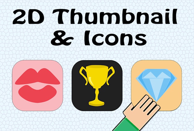 Draw thumbnail or icon by Nirishere | Fiverr