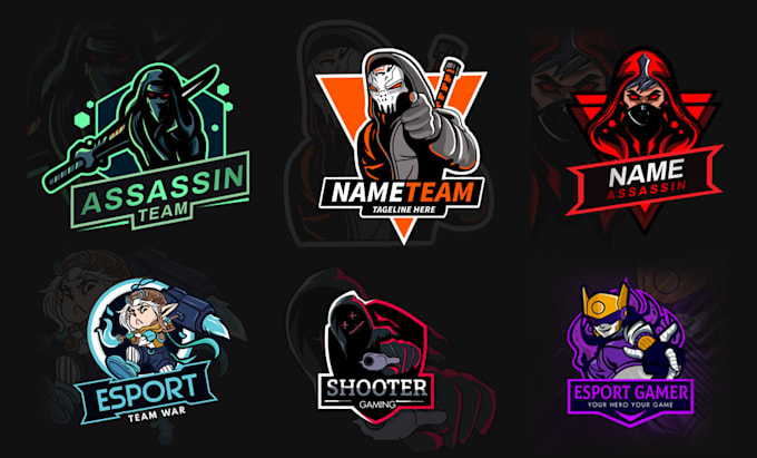 Design a unique sports, mascot, esports and gaming logo by Dissplay478 ...