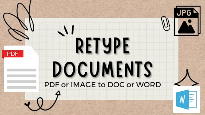 Convert and retype document from pdf image to doc and word by Livia2208 ...