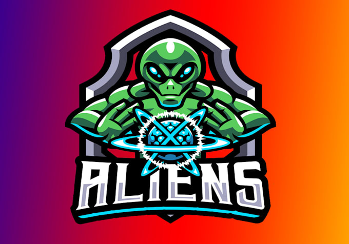 Design aliens mascot logo with my creative thinking by Angel092 | Fiverr