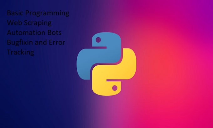 Help with your python tasks, bugfix error in your python code by ...