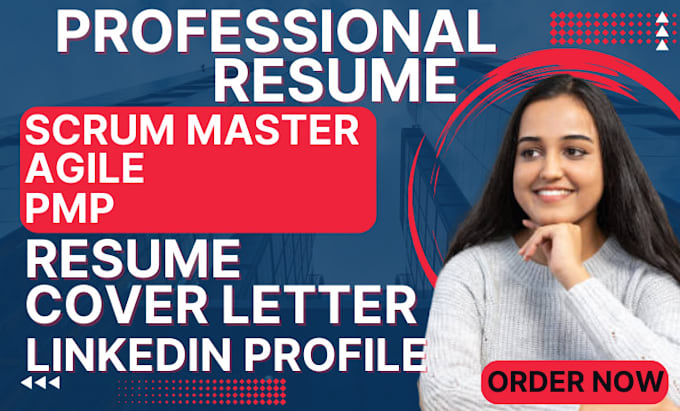 Write scrum master resume, pmp, agile resume, it project management ...