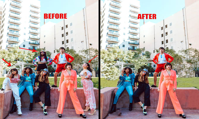 Add Or Remove Object People And Do Photoshop Editing Fast By Saimsmith Fiverr