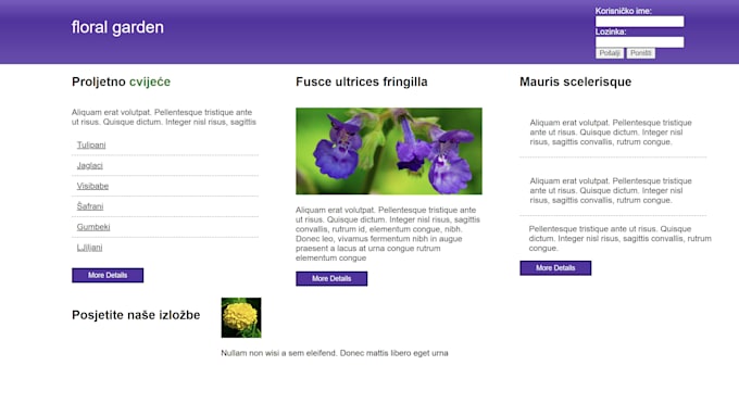 Make you a css, bootstrap, html, js website on your designs by ...