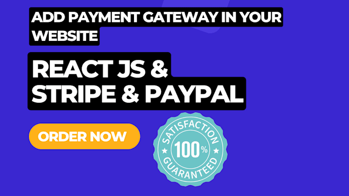 Efficient Payment Methods Integration React Js Stripe Paypal By