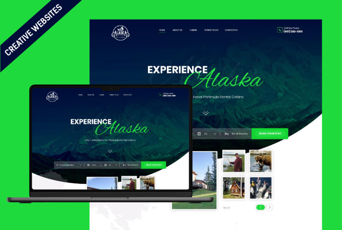 Create professional website design with custom banners by Sidlogodesign ...