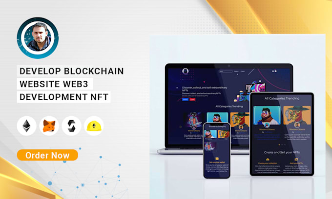 Develop blockchain website, web3 development by Adnantar1q | Fiverr