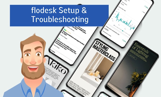 Help set up or troubleshoot your flodesk account by Hewitt019 | Fiverr
