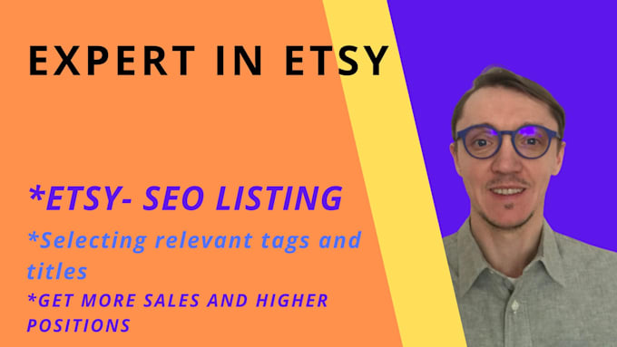 Optimize the title and tags in your store on etsy by Alexlukashev84 | Fiverr