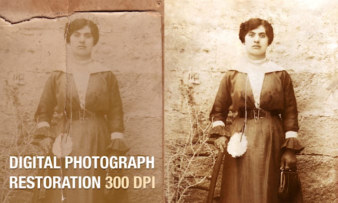 Professional restoration for your photographs by Ragnographic | Fiverr