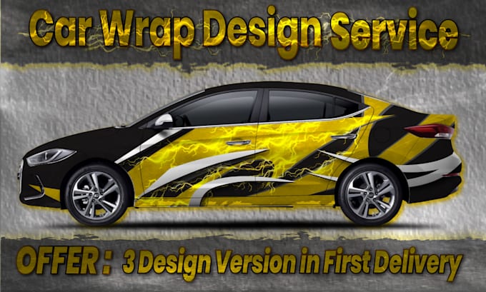 Make eye catching car vinyl wrap design to grow your brand by ...