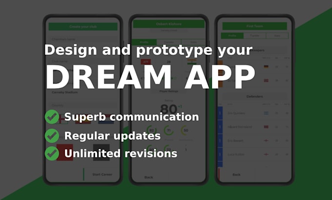 Design and prototype your mobile app by Joeymallat24 | Fiverr