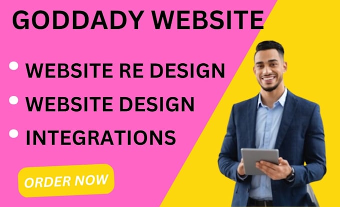 Godaddy website design, godaddy website redesign, godaddy landing page ...