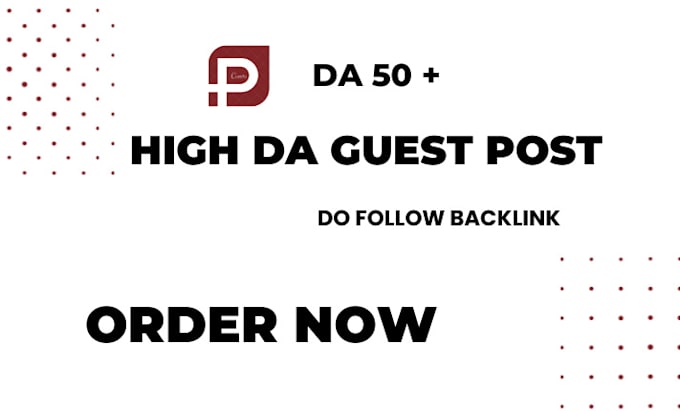 Do guest post on high da websites by Awais792 | Fiverr
