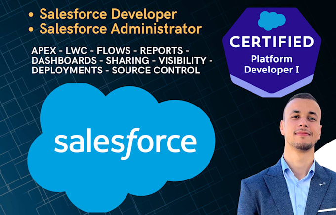 Be your salesforce developer and administrator by Eddamnimustapha | Fiverr