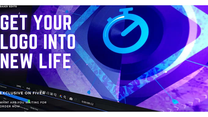 Animate your custom logo by Saadabdullah949 | Fiverr