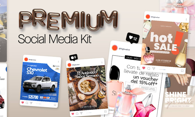 Design premium graphics for your brand by Renatafaustina | Fiverr