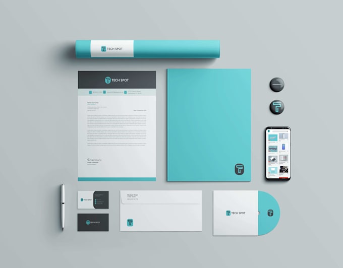 Business minimalist logo design with brand style guidelines by Mahmudul ...