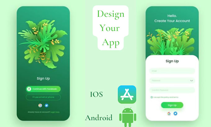 Design ui ux for your app in flutter by Ashash649 | Fiverr