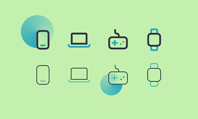 Design fresh and modern icon sets by Simoicondesign | Fiverr