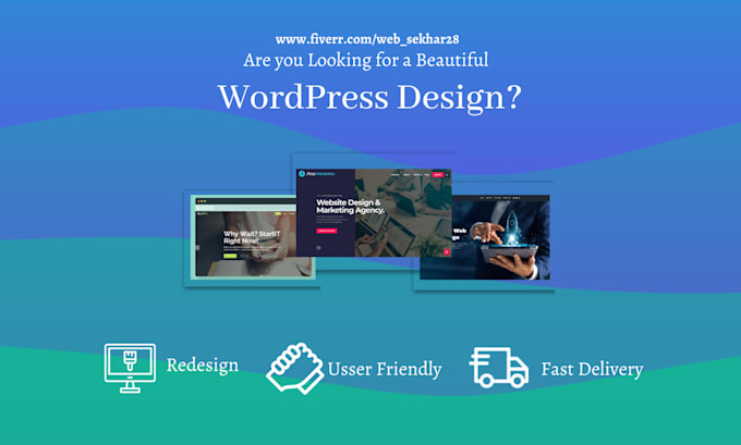 Design beautiful, unique and eye catching website in figma ui by Web ...