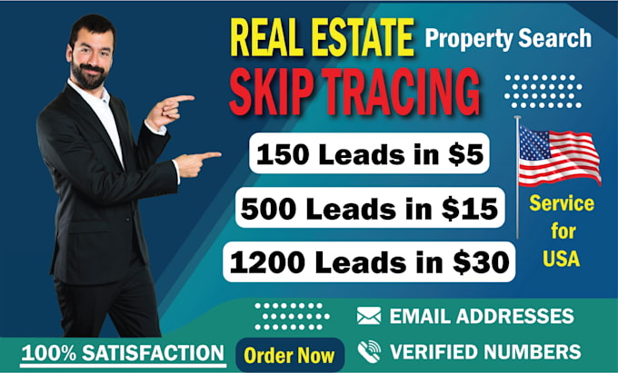 Skip trace your leads and bulk skip tracing for real estate business by ...