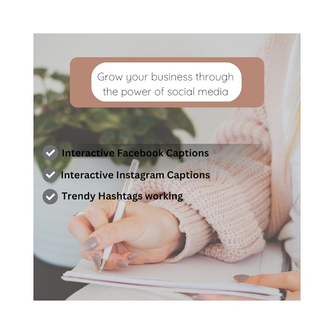 Write engaging and catchy instagram captions by Zoyaamjad111 | Fiverr