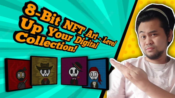 Do a crypto nft art for your digital art collection by Ph_nico | Fiverr
