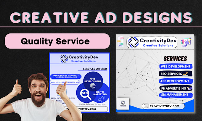 Create responsive poster ads by Ervanshbansal | Fiverr